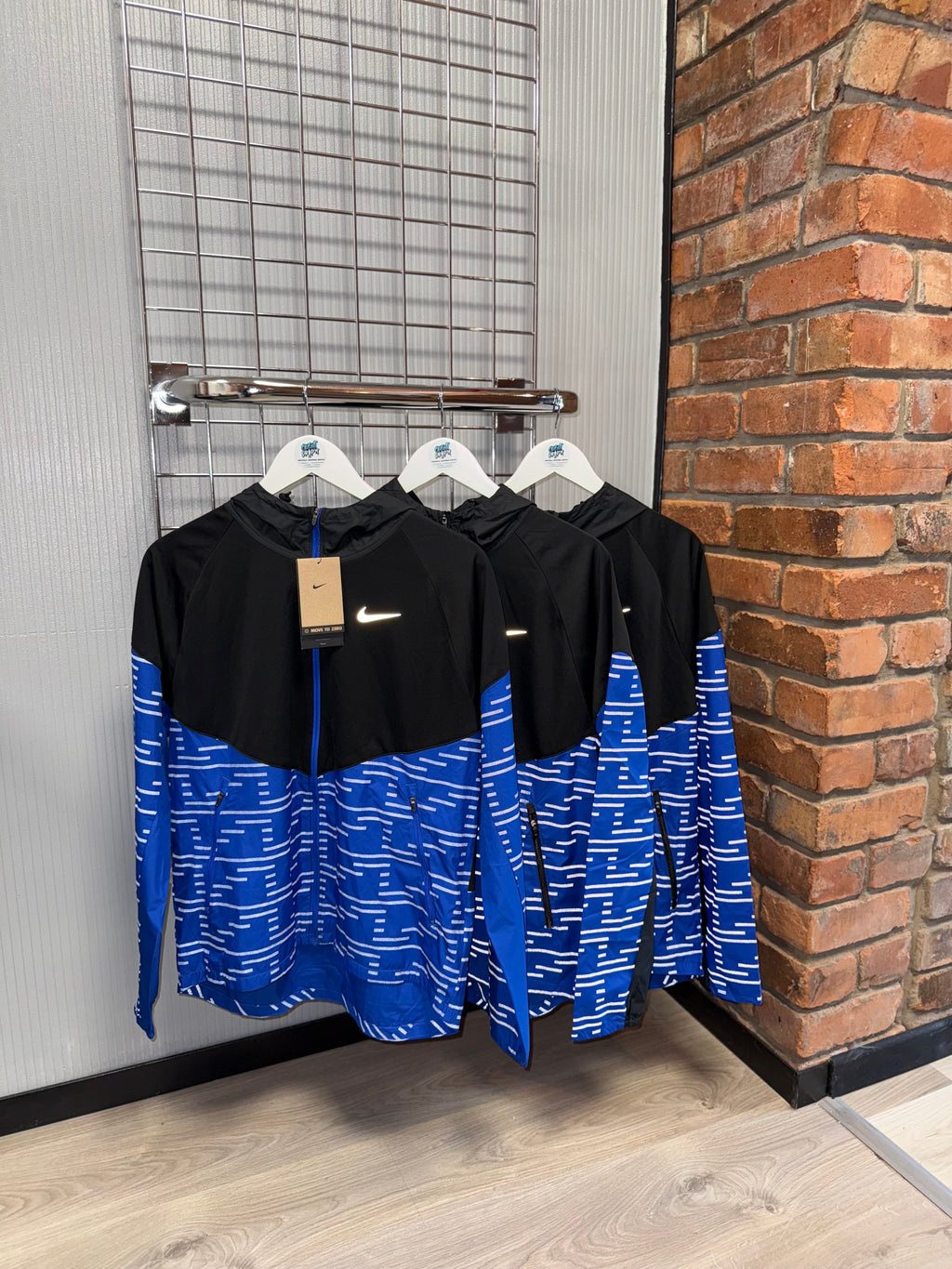 Nike Reflective Windrunner Jacket Royal Blue | Black – Caught Drip'N'