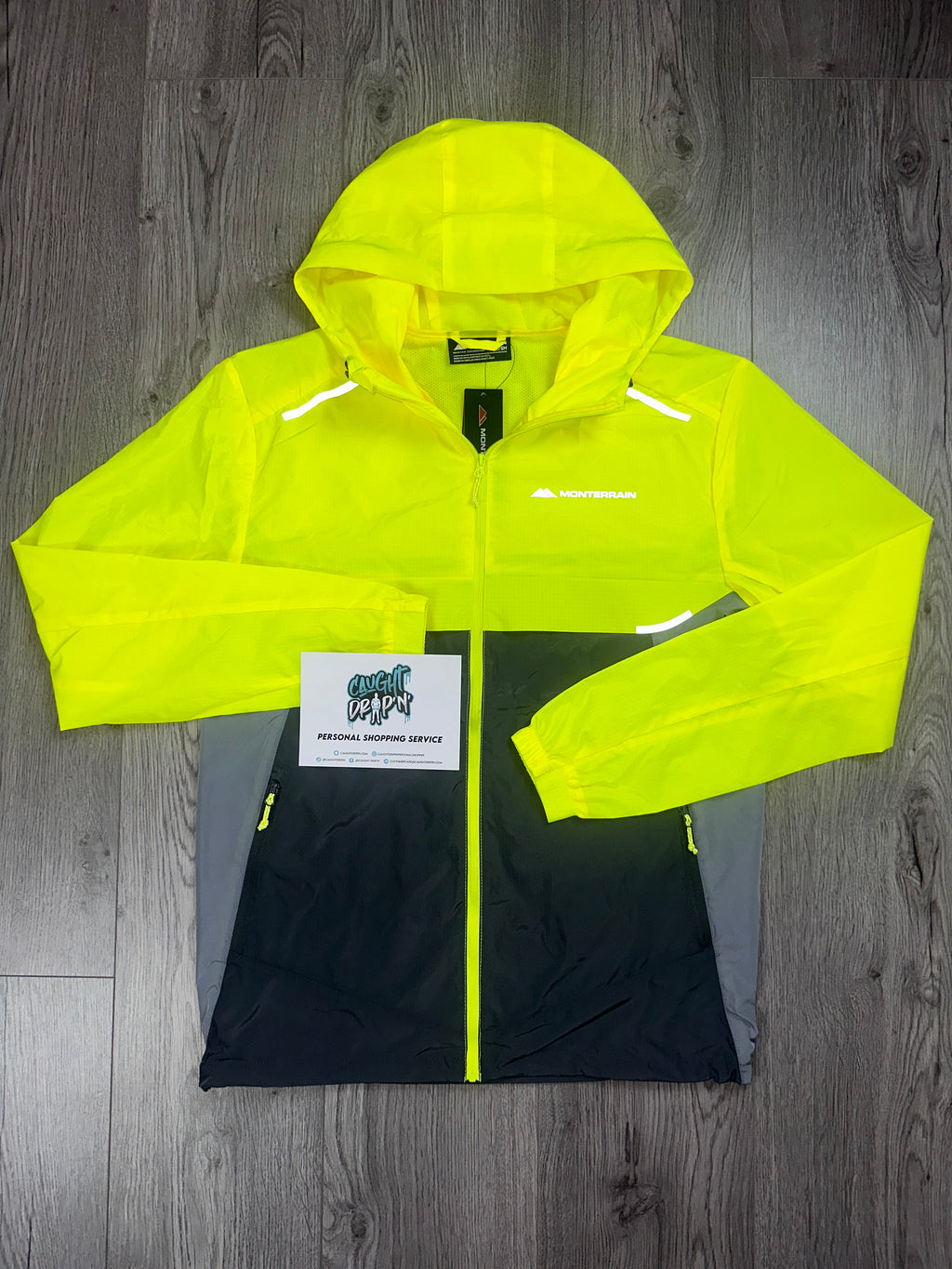Monterrain Windrunner Jacket Neon | Grey – Caught Drip'N'