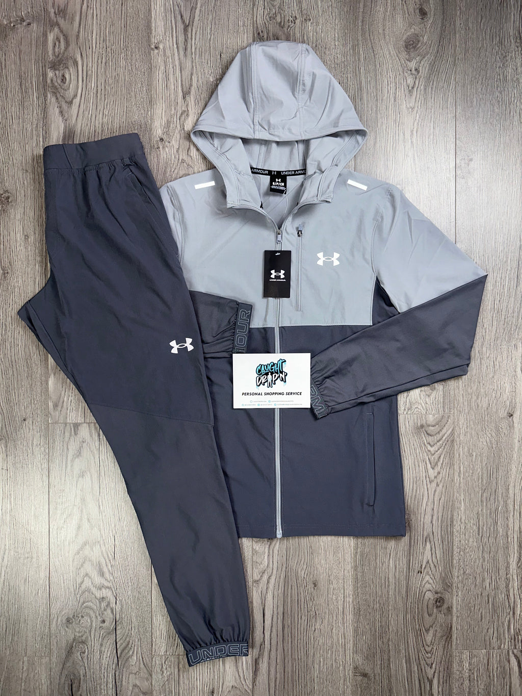 Under Armour Vanish Two Tone Grey Tracksuit – Caught Drip'N'