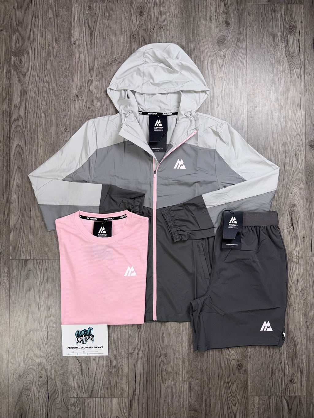 Montirex 3 Piece Breeze Windrunner Iron Grey, Pink Foam Set – Caught ...