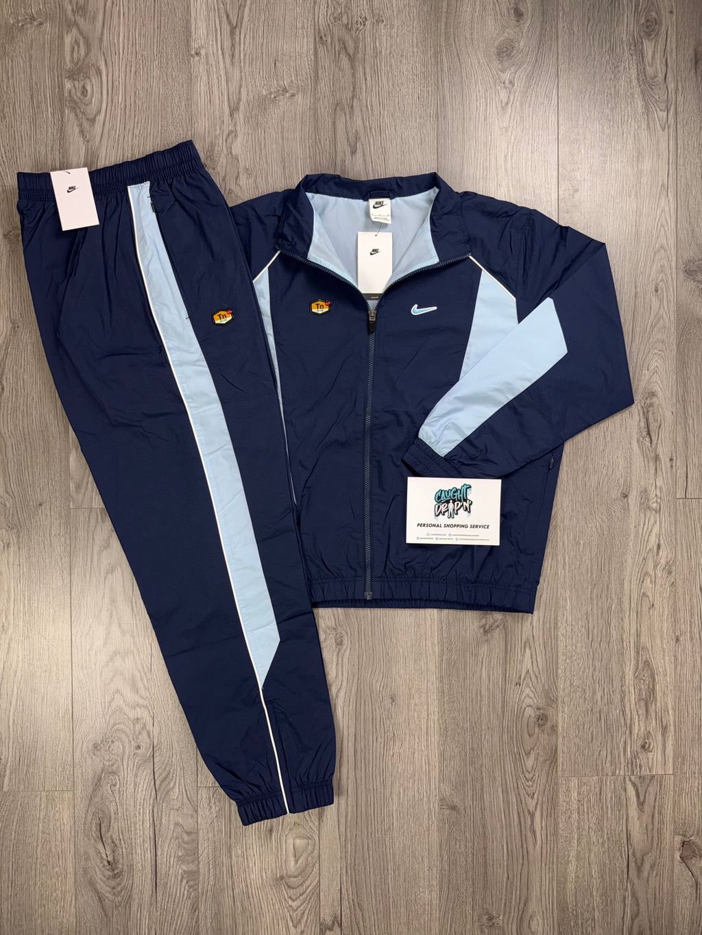 Nike TN Obsidian, Celestine Blue Tracksuit (Oversized Fit. Recommend S ...