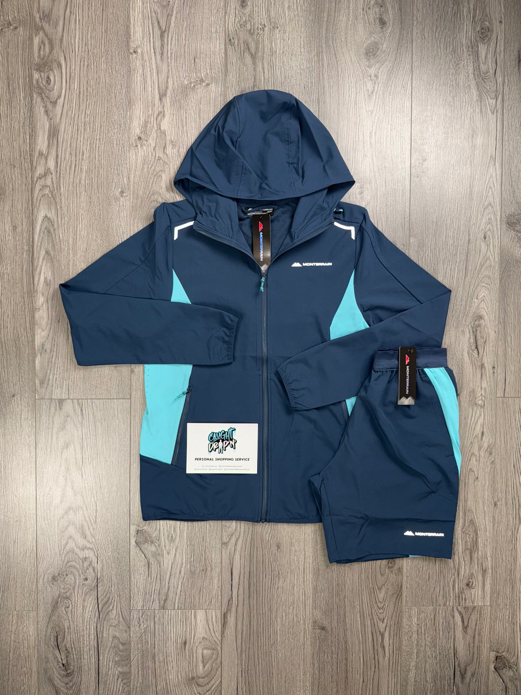 Monterrain Performance Set Obsidian | Sea Blue – Caught Drip'N'