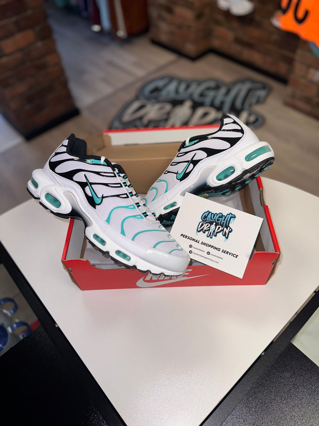 Nike Air Max Plus TN Hyper Jade – Caught Drip'N'