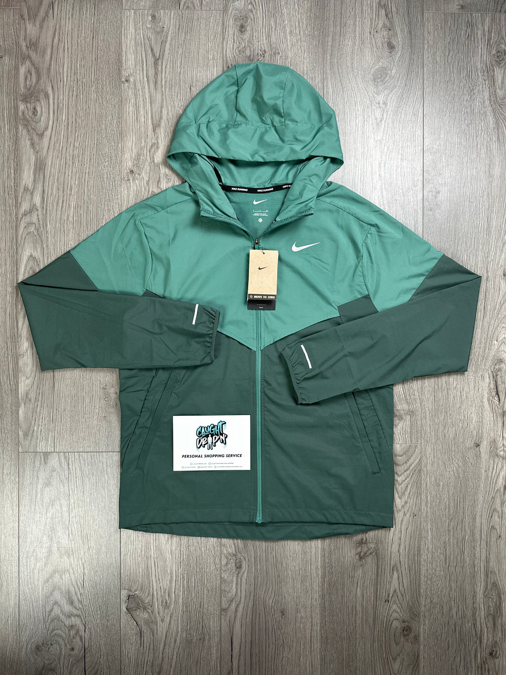 Nike Two Tone Green Windrunner Jacket – Caught Drip'N'