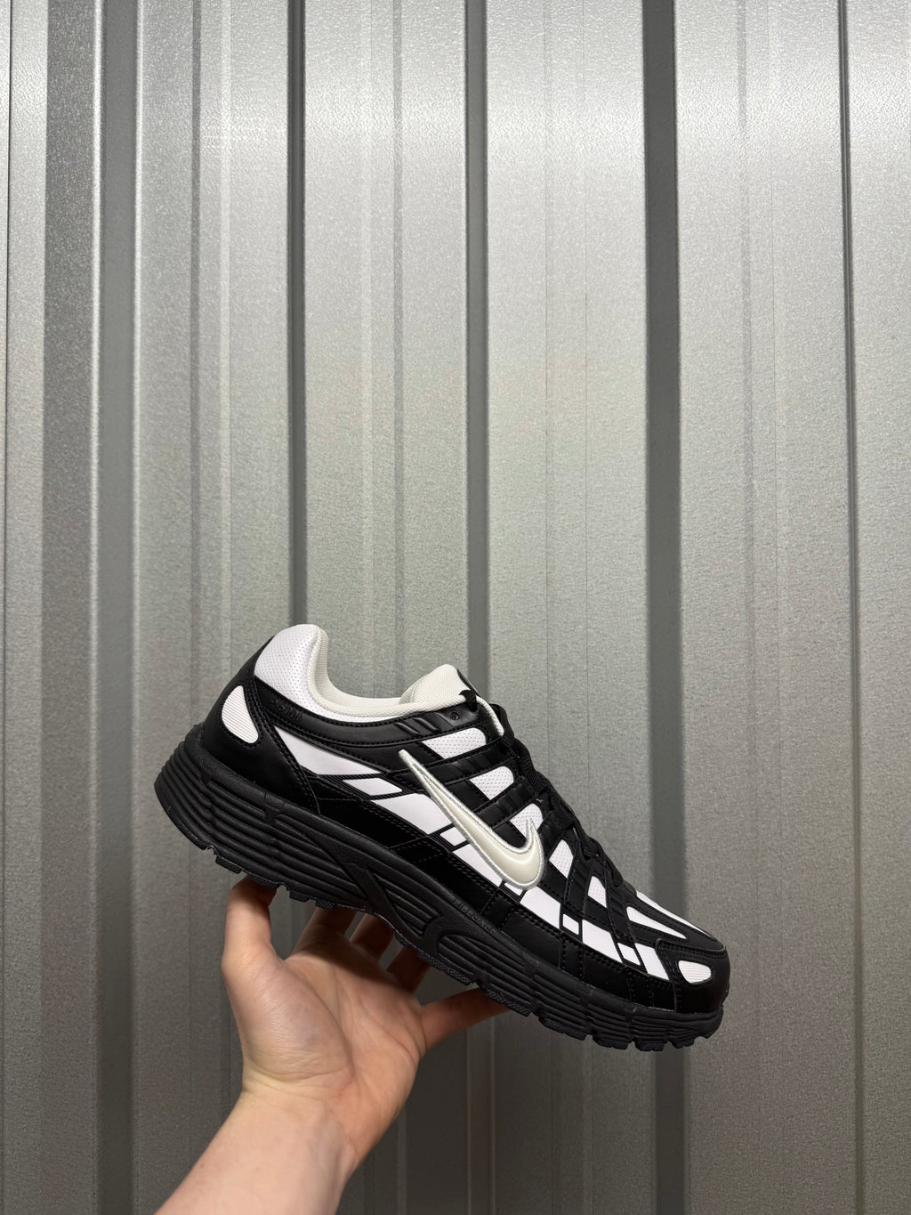 Nike P-6000 Custom Made Black, White Leather – Caught Drip'N'