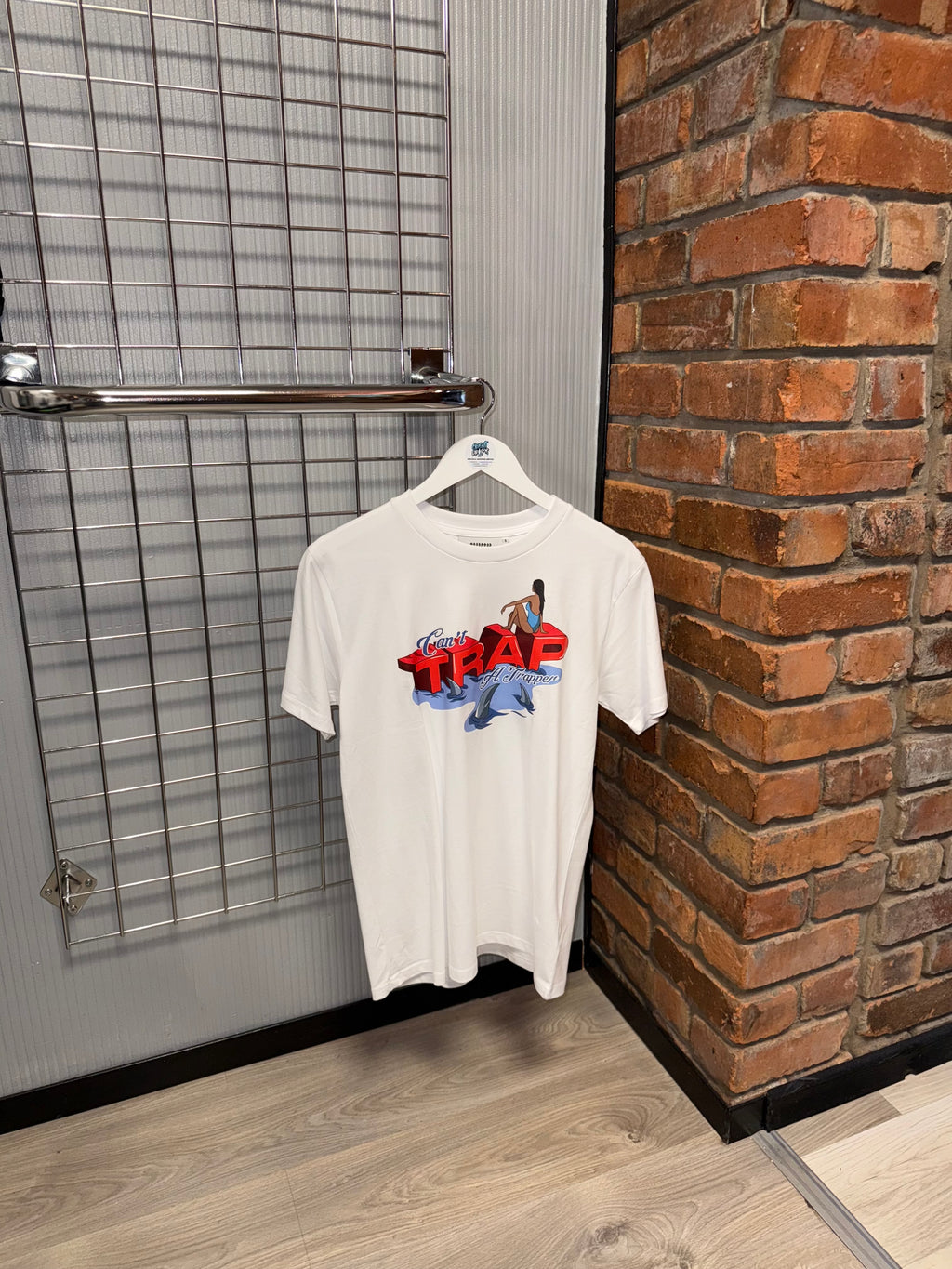 Trapstar “Cant Trap A Trapper” Tee White – Caught Drip'N'