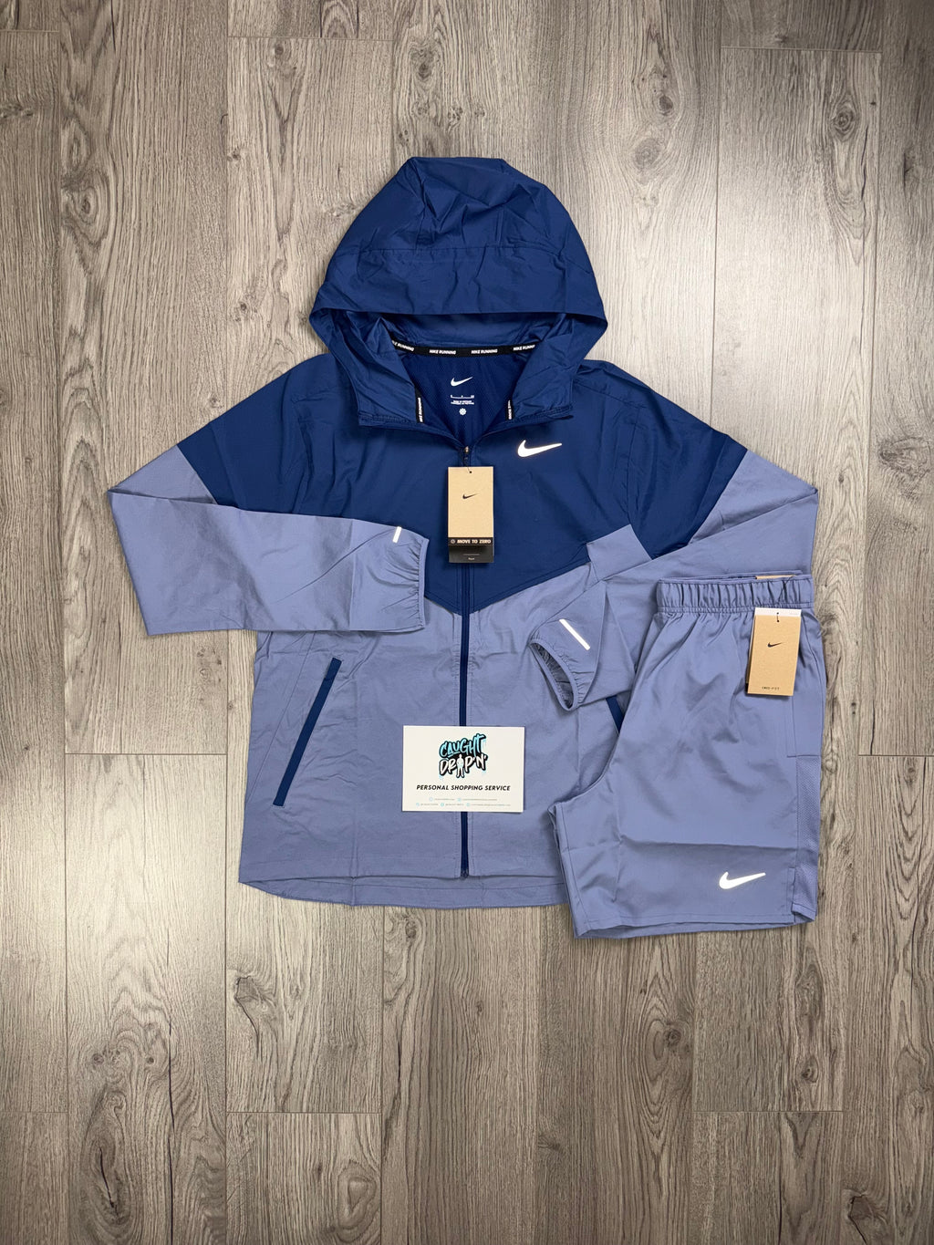 Nike Windrunner Navy | Indigo Set – Caught Drip'N'