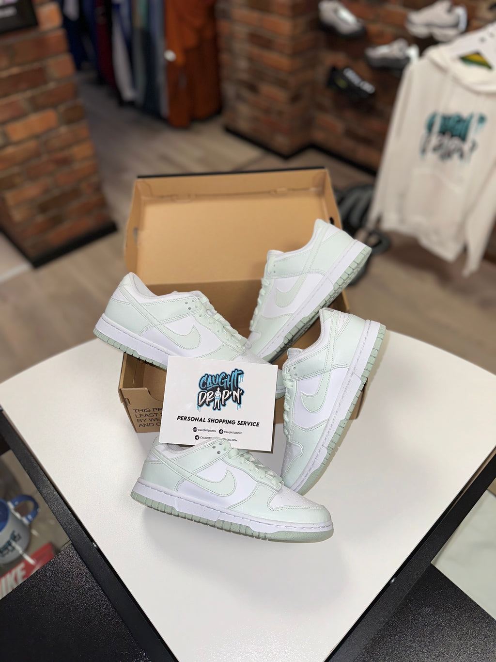 Nike Dunk Low Next Nature Mint – Caught Drip'N'