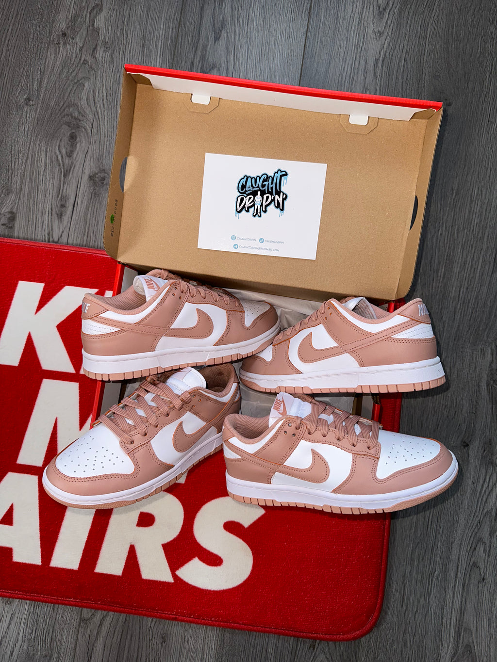 Nike Dunk Low Rose Whisper – Caught Drip'N'