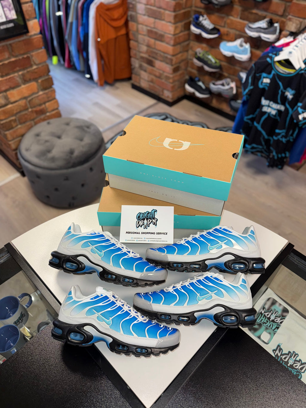 Nike Air Max Plus TN One Block Down | Light Photo Blue – Caught Drip'N'