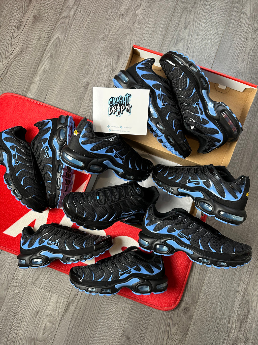 Nike Air Max Plus TN Black University Blue – Caught Drip'N'