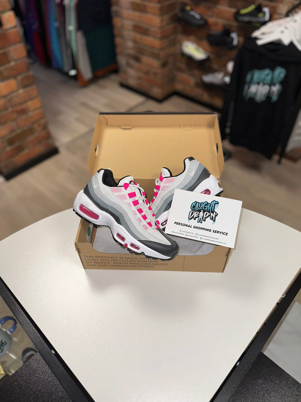 Nike Air Max 95’s Next Nature Hot Pink | Cool Grey 2023 – Caught Drip'N'