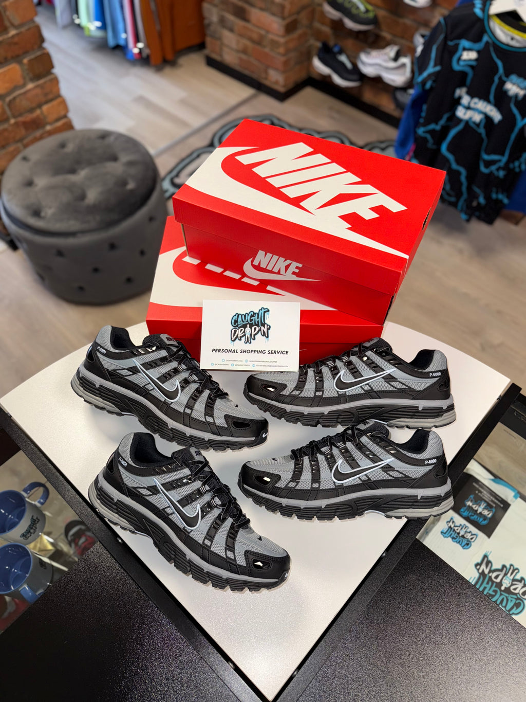 Nike P-6000 Black, Cool Grey, Celestine Blue – Caught Drip'N'