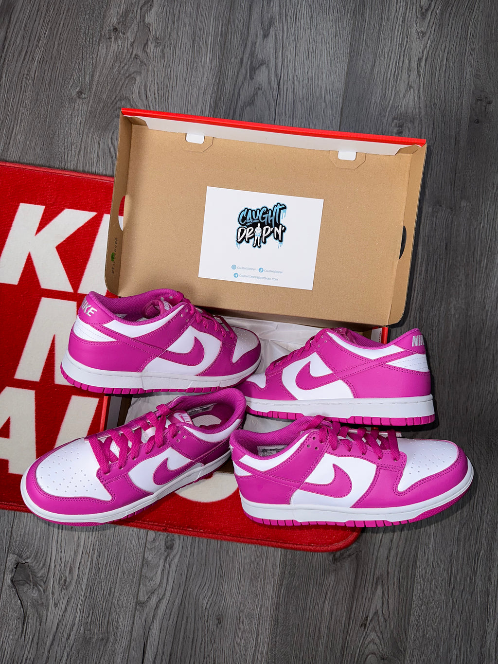 Nike Dunk Low Active Fuchsia GS – Caught Drip'N'