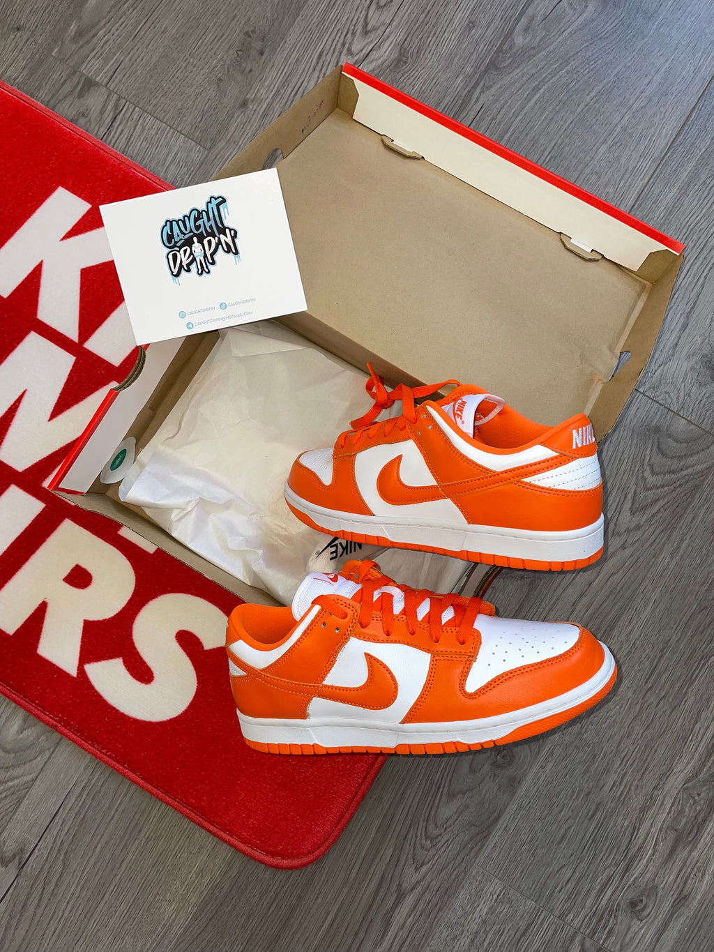Nike Dunk Low Orange Syracuse – Caught Drip'N'